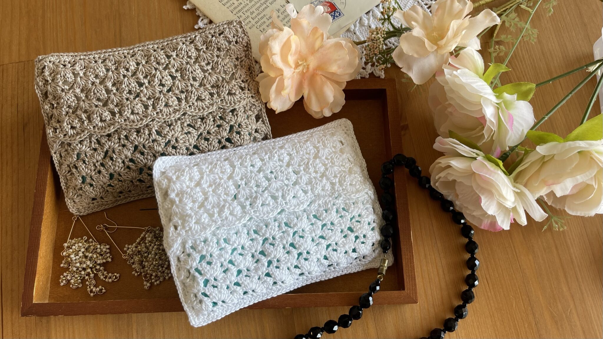 LACE Design Lab. | レース編み無料編み図集/Crochet lace free patterns