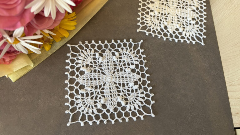 やさしいレース編みモチーフ | LACE Design Lab.